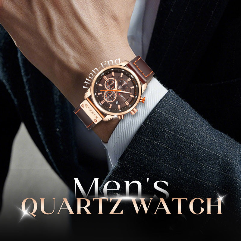 ️‍🔥Men's High-End Classic Quartz Watches – sowhatbuy